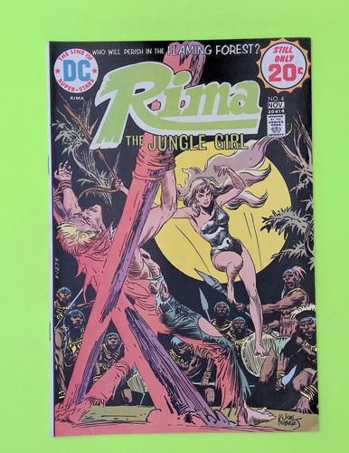 Rima, the Jungle Girl #4 1974 DC Comics HIGH GRADE Comic Book L26-214 ...