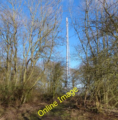 Photo 6x4 Radio mast near Oadby Lodge Farm Great Stretton c2013 | eBay UK