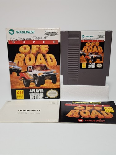 Super Off Road NES (Nintendo) CIB Complete in Box Authentic Game Tested ...