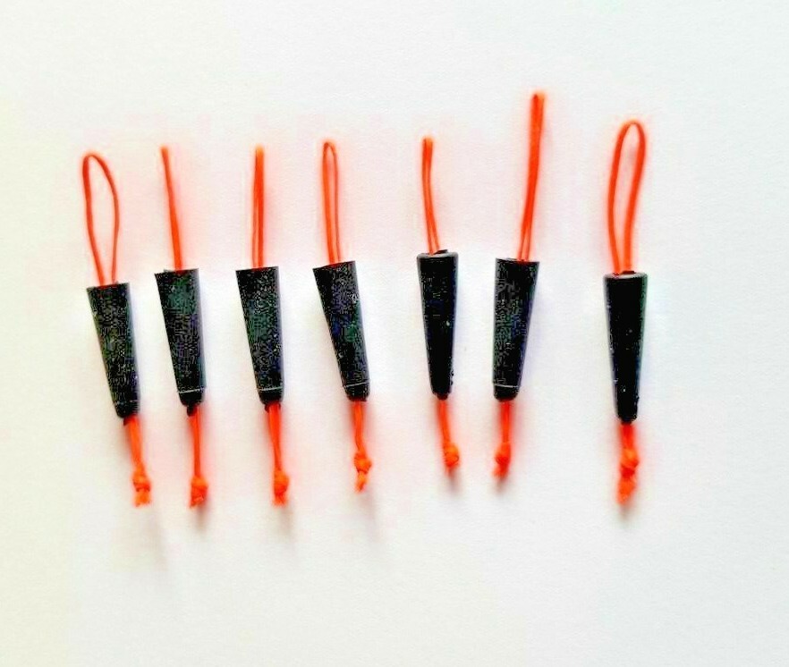 Dacron pole elastic connectors for solid + hollow elastics coarse ...