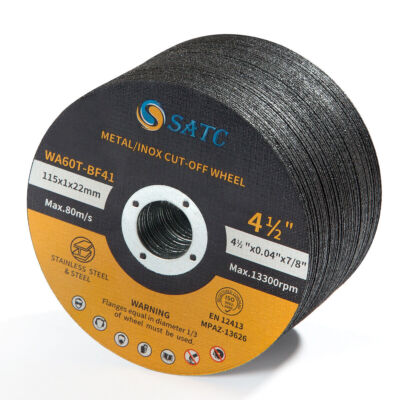 4.5" 115MM METAL CUTTING BLADE DISC STAINLESS STEEL Metal INOX Slitting ...
