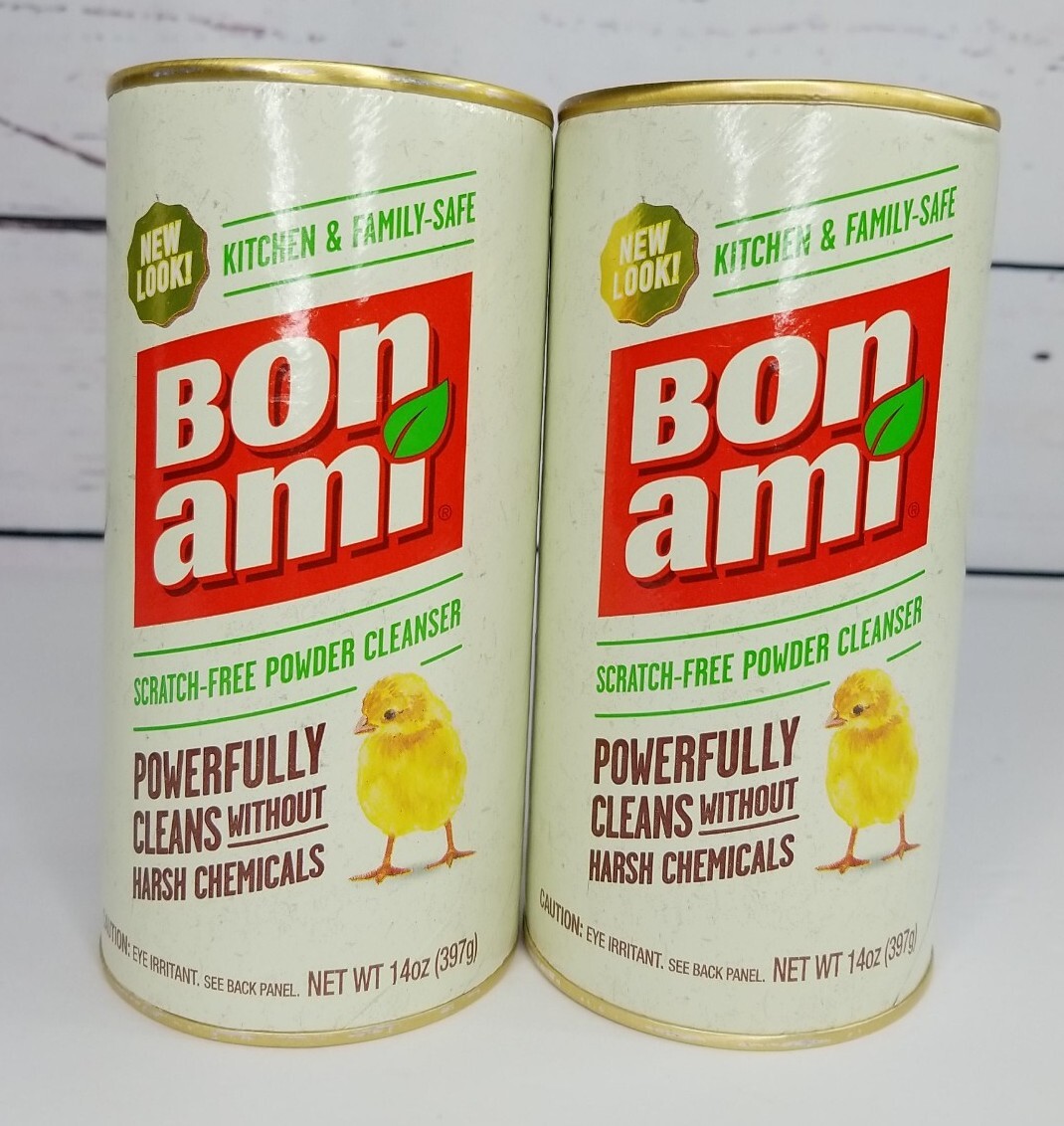 Lot of 2 Bon Ami Powder Cleanser 14 oz Each | eBay