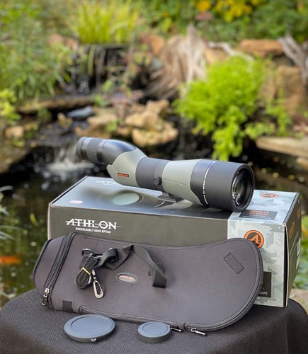 Athlon Argos HD 20-60x85mm Straight Angle Hunting Spotting Scope ...