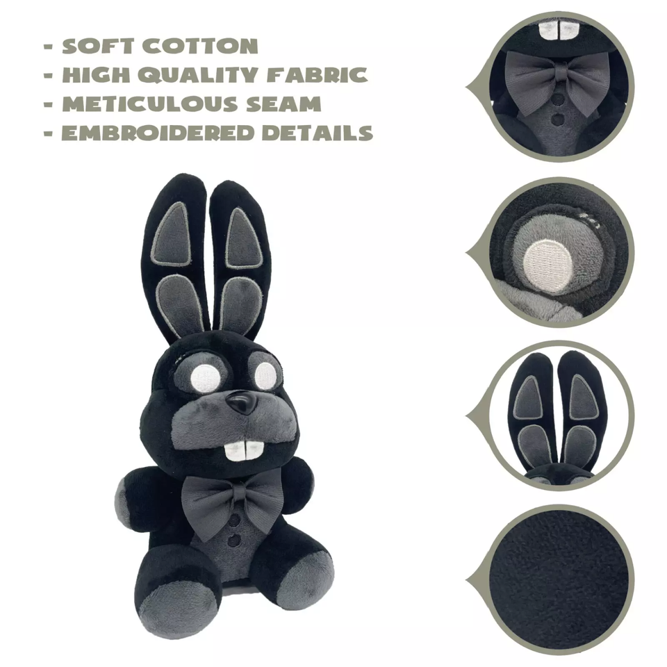 XSmart 7" Shadow Bonnie Plush, FNaF Five Nights at Freddy's Special ...