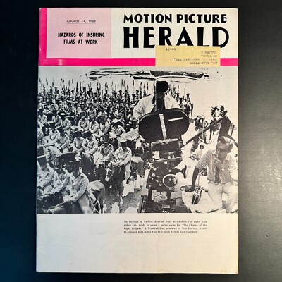 MOTION PICTURE HERALD MAGAZINE Aug 14, 1968 - Wild InThe Streets Jayne ...