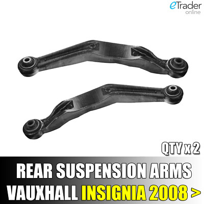 VAUXHALL INSIGNIA REAR SUSPENSION CONTROL ARMS AXLE UPPER LEFT RIGHT 08 ...