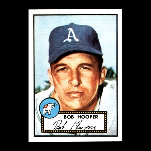 Bob Hooper 1983 Topps 1952 Reprint Series Philadelphia Athletics #340 ...