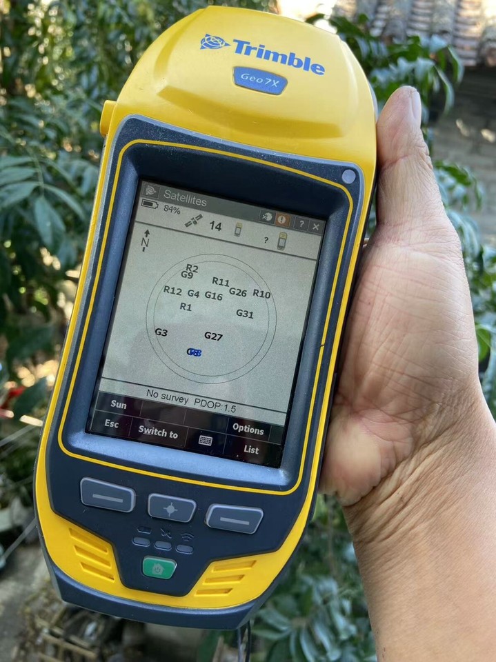 Trimble Geo 7X Rugged GPS+GLONASS L1/L2/G1/G2 Handheld Rangefinder ...