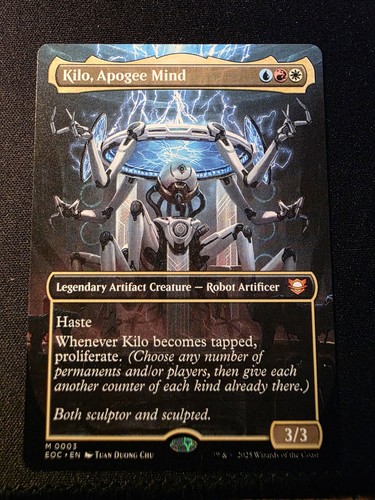 Kilo, Apogee Mind (0003) Borderless Regular Mtg Edge Of Eternities EOC | eBay