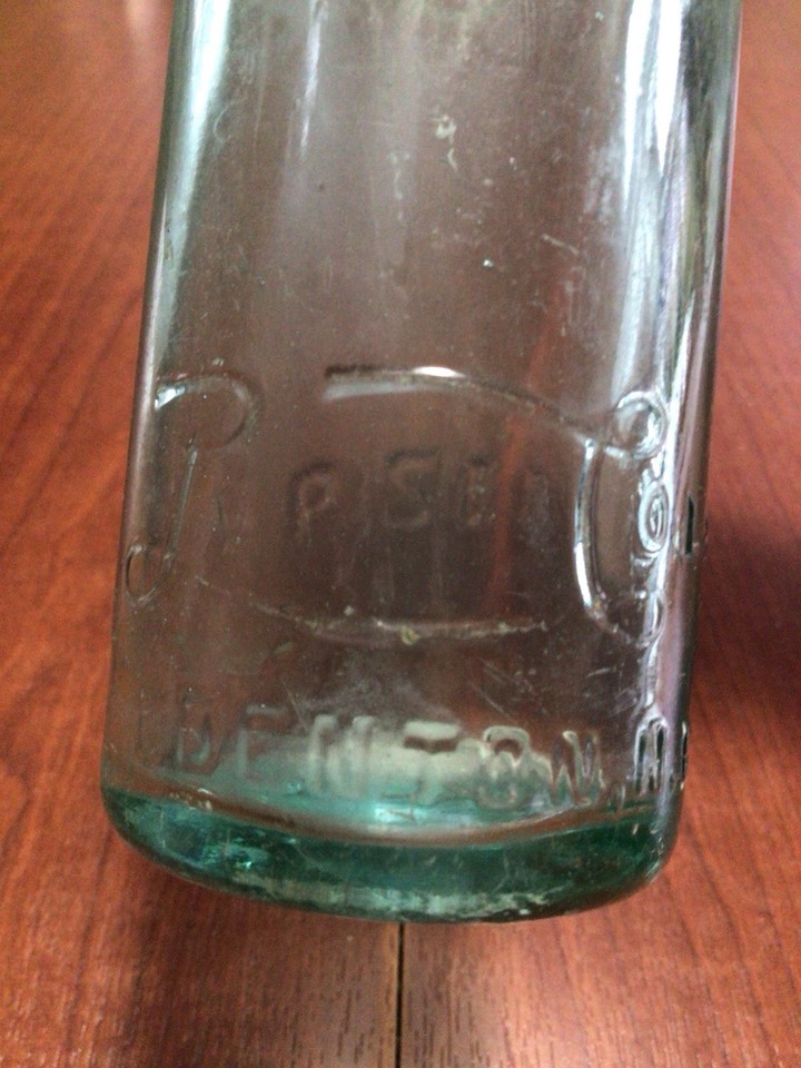 6 1/2 Oz Straight Sided EDENTON NC Pepsi:Cola Script Bottle Excellent ...