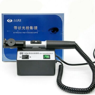 YZ24 Streak Retinoscope Optometry Diagnose Instrument Glasses Equipment ...