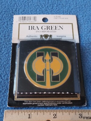 LARGE - 2 INCH - CSIB U.S. ARMY 11th MILITARY POLICE BRIGADE PIN - NEW ...