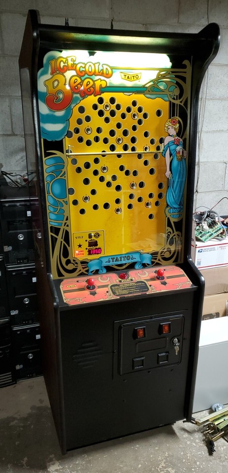 Taito Ice Cold Beer Arcade Coin-Op Machine - 1983 - Mostly Restored | eBay