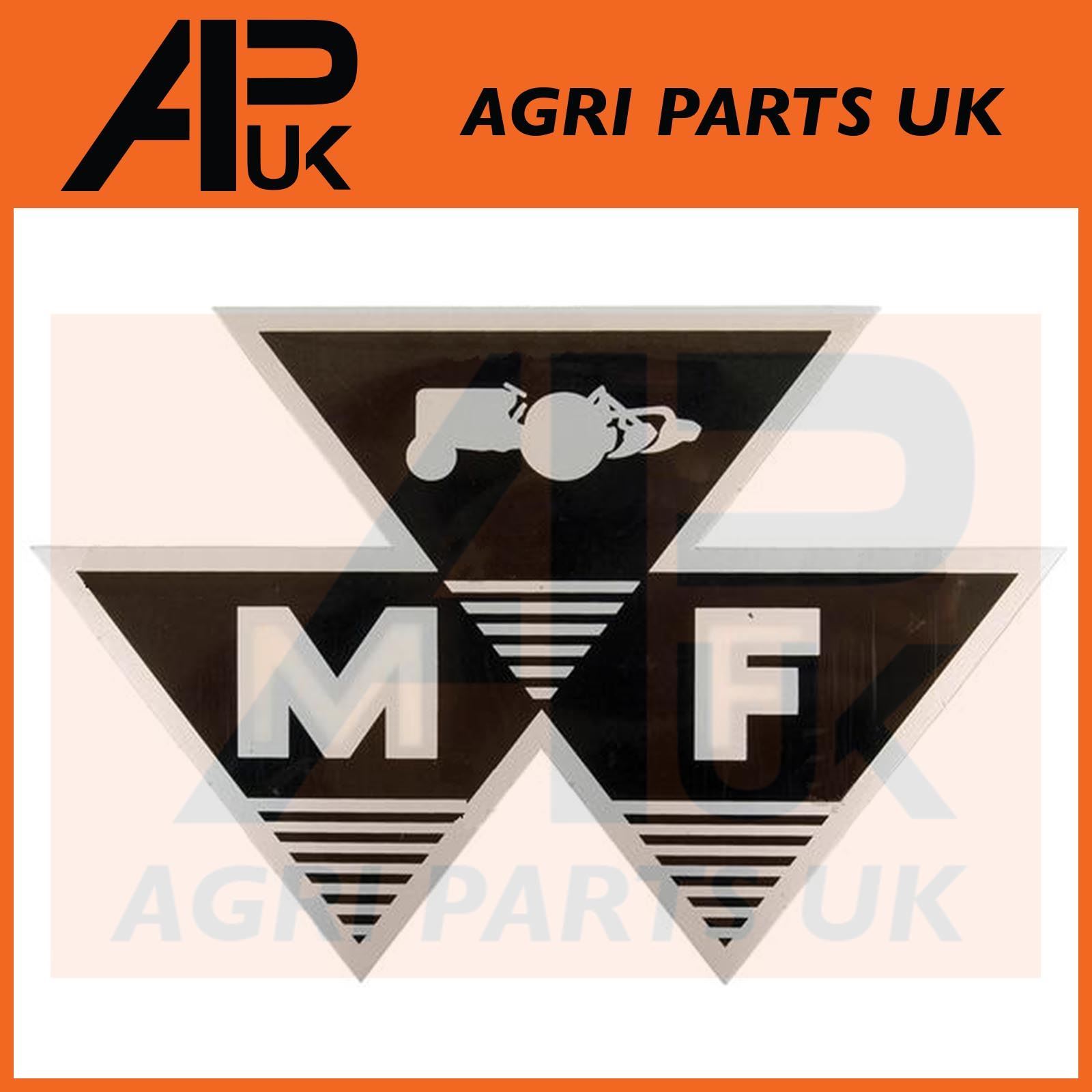 Large Nose Cone Bonnet Decal Sticker for Massey Ferguson 135 148 165 ...