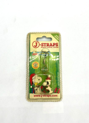 J-Straps Mobil Straps Peanuts Snoopy Present Handyanhänger Sammlerstück ...