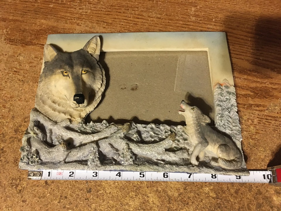 3D WOLF WOLVES HOWLING FRAME 4 X 6 PHOTO / WRONGWAY052 | eBay