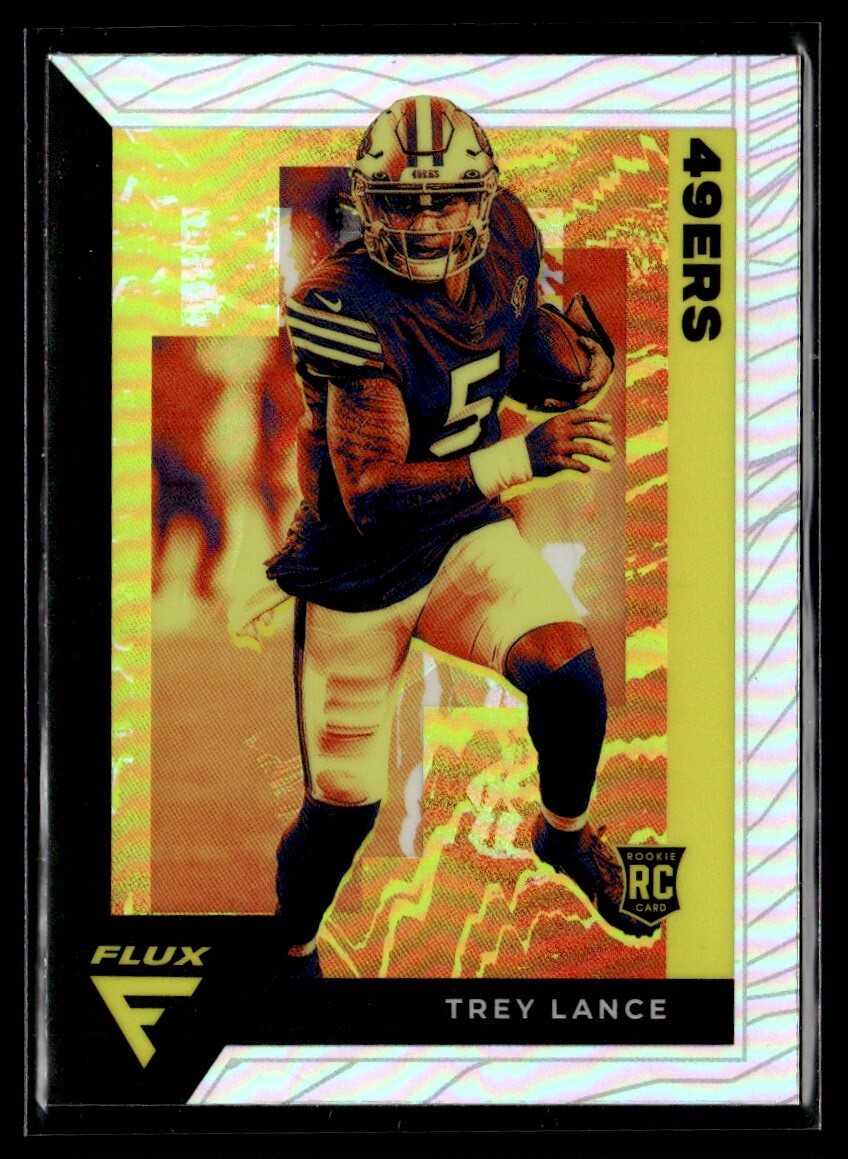 2021 Panini Chronicles Flux Rookies Trey Lance Rookie San Francisco ...