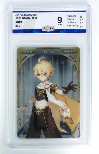 BANDAI Genshin Impact Card -SORA(Aether) #01 (japanese) 9 Mint | eBay