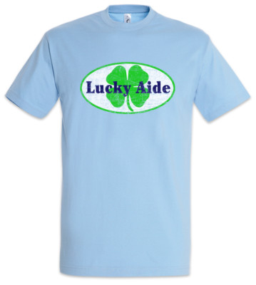 Lucky Aide T-Shirt Malcolm Symbol Company Sign Logo in the Middle ...