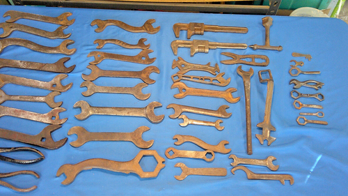 Large Group of Farm Wrenches Tools Implements Deere Williams IH ...