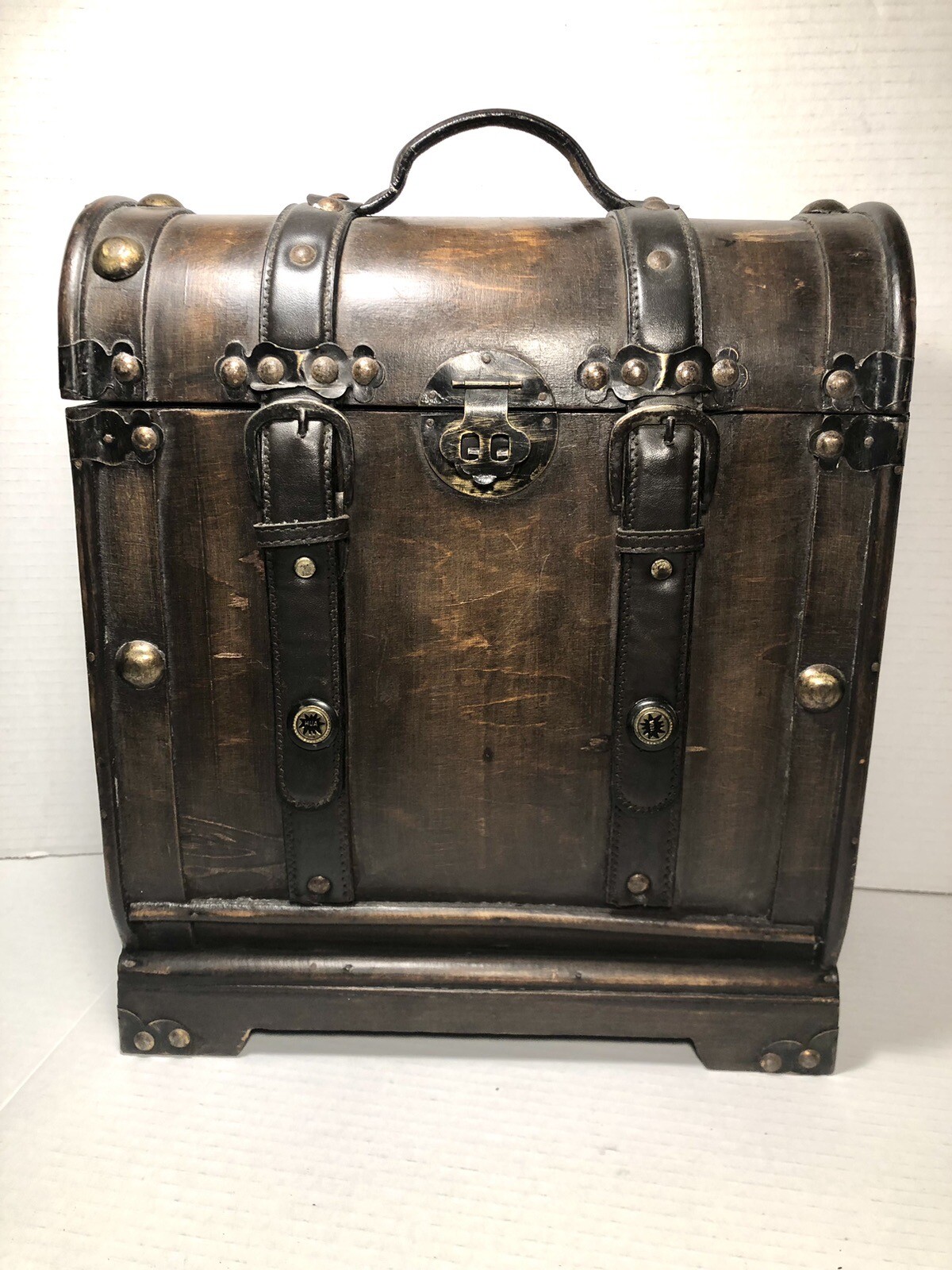 Wooden Box Shaped Like A Chest | eBay
