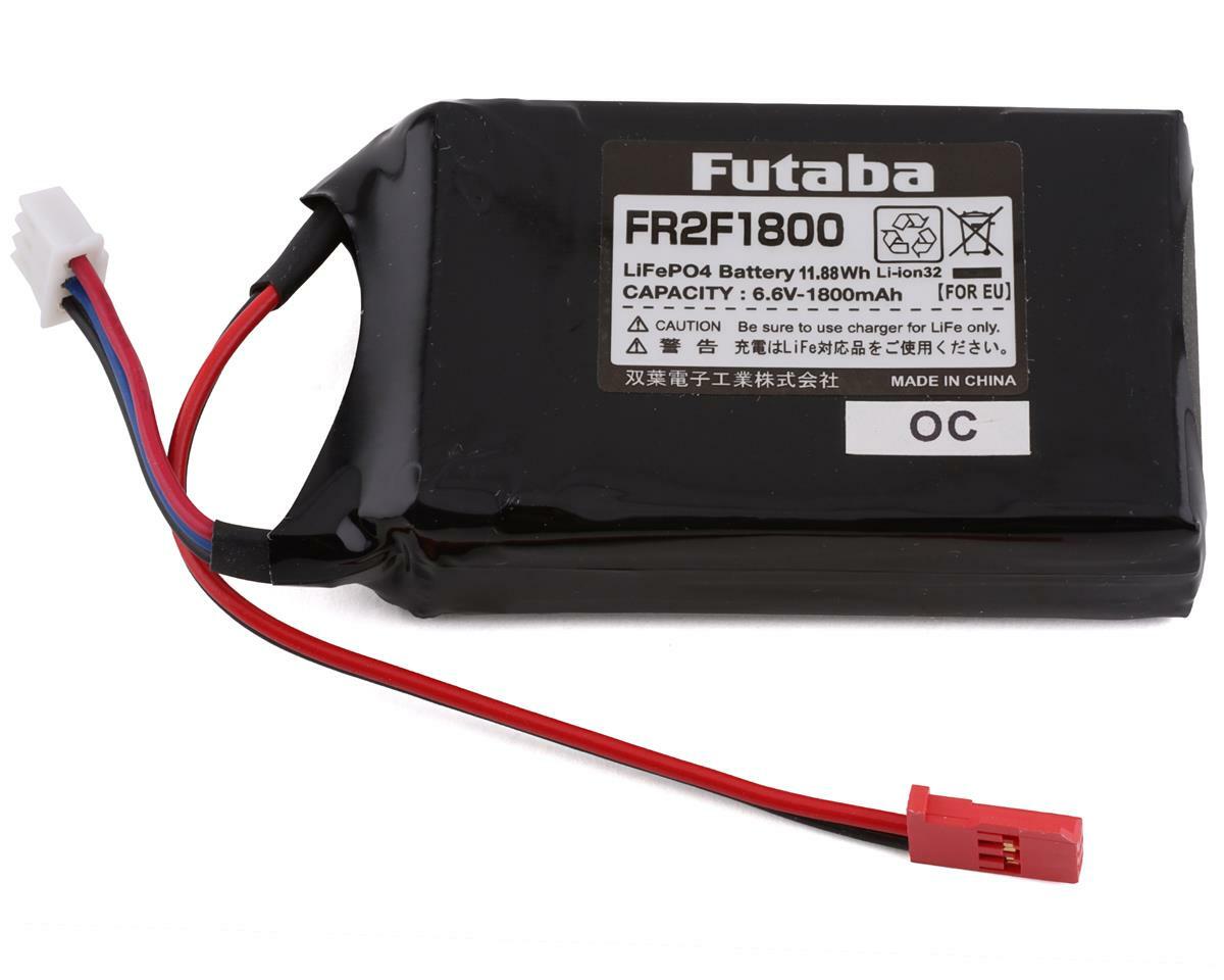 Futaba 2S LiFe Flat Receiver Battery Pack (6.6V/1800mAh) [FUTEBA0144 ...