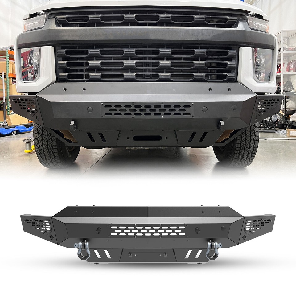 Front Bumper For 2020-2023 Chevy Silverado 2500/3500/2500HD/3500HD w ...