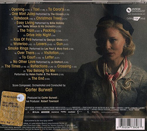 Carol by Soundtrack [Audio CD] 30206738087 | eBay