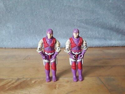 VINTAGE 1987 GI JOE NEMESIS ENFORCER FIGURE LOT x2 COBRA LA ARMY ...
