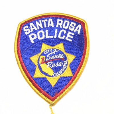 Shoulder Patch Santa Rosa California Police Department Patch CA Law ...