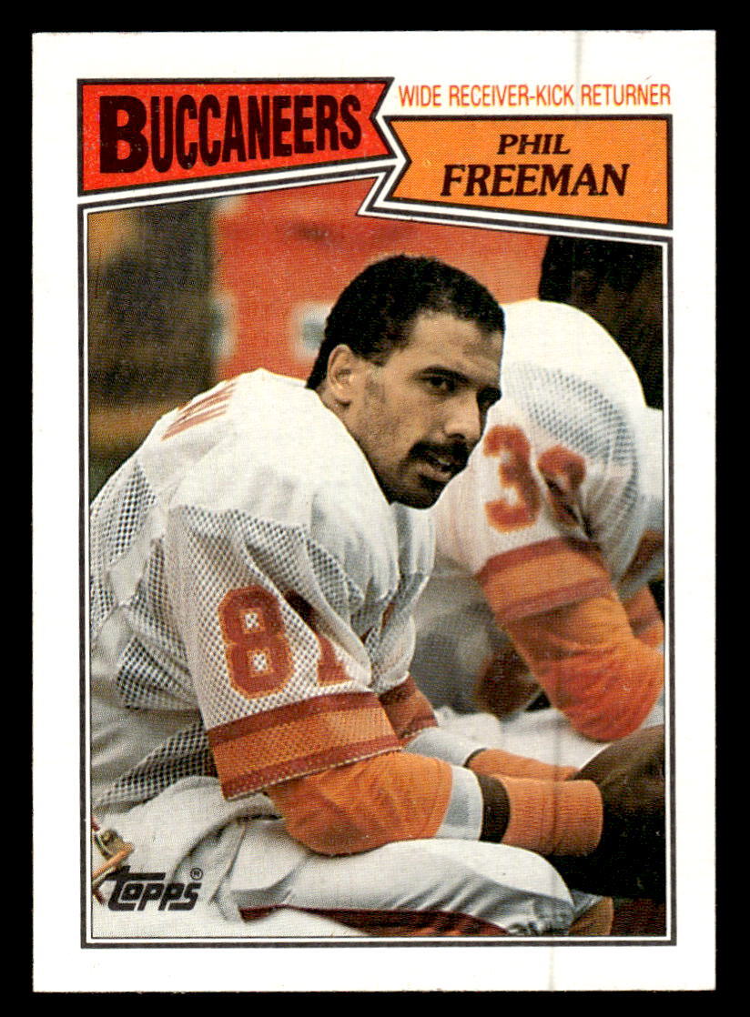 Phil Freeman 1987 Topps #388 Tampa Bay Buccaneers | eBay