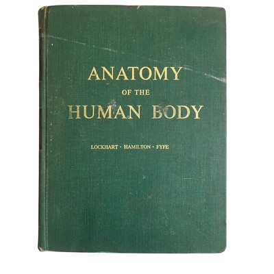 The Anatomy of The Human Body by R. D Lockhart., G. F. Hamilton., F. W ...