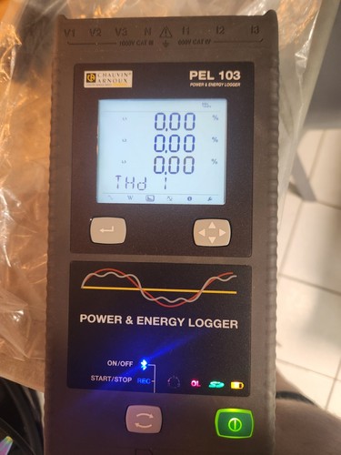Enregistreur de puissance et d’énergie Chauvin Arnoux PEL 103 | eBay