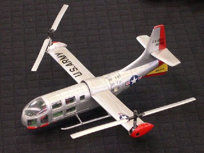 XV-3 Airplane XV3 Helicopter Wood Model Replica Large Free Shipping | eBay