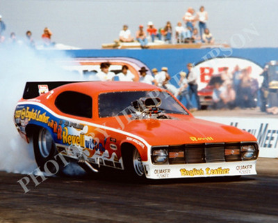 FUNNY CAR PHOTO ED McCULLOCH DRAG RACING BAKERSFIELD 1976 NHRA | eBay