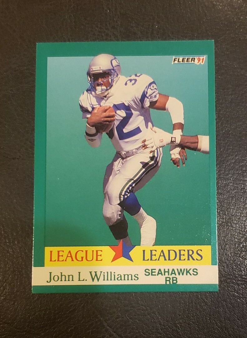1991 Fleer - #419 John L. Williams for sale online | eBay