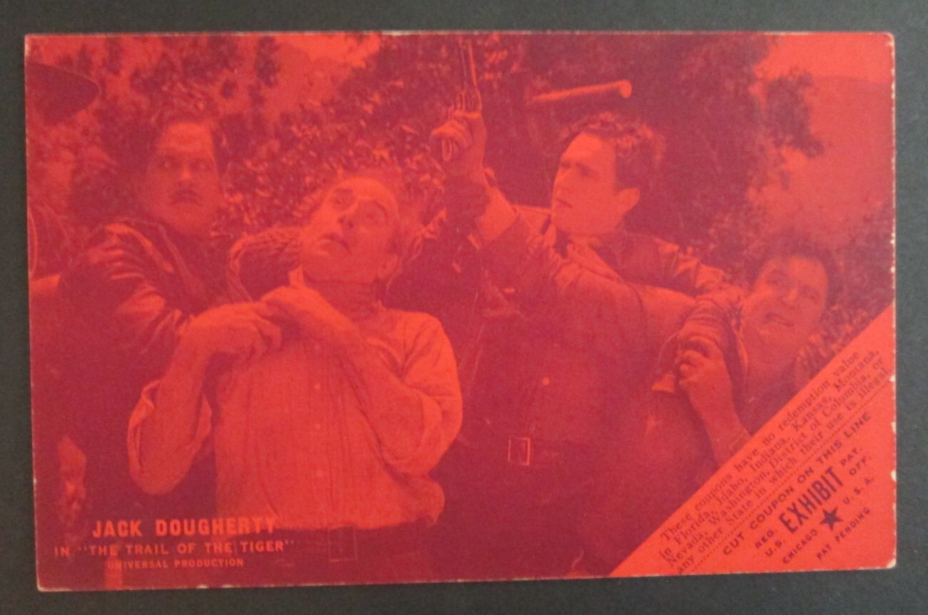 Lucky Horseshoe 2 Sided Tom Mix & Jack Dougherty Arcade Exhibit Card | eBay