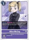 ALICE MCCOY EX2-064 U DIGITAL HAZARD DIGIMON (UNCOMMON, NM) | eBay