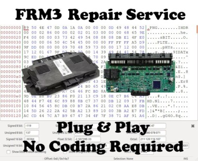 BMW FRM3 REPAIR SERVICE FOOTWELL Module E81 E82 E87 E88 E90 E91 E92 E93 ...