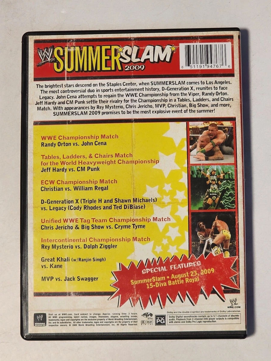 Randy Orton Vs John Cena Summerslam 2009