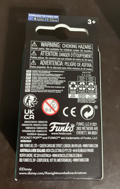 EMPTY Box Funko Pocket POP Disney The Nightmare Before Christmas Sally ...