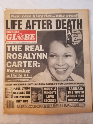 Aug 1979 MIDNIGHT GLOBE Tabloid Newspaper Vol 28 No 34 | eBay