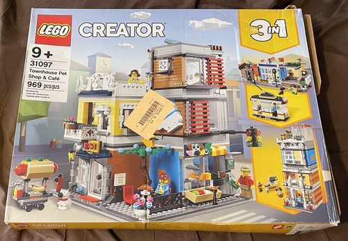 LEGO 31097 Townhouse Shop & Cafe Creator Unopened Bags 100% Comp Open ...