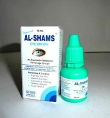 5 Ayurvedic Eye Tonic AL-Shams Eyes Drops Improves Eye Sight tired eye ...