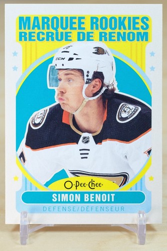 2021-22 Upper Deck OPC Marquee Rookies Retro #643 Simon Benoit ...