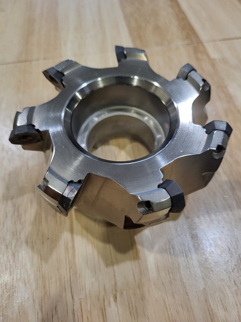 ISCAR F45KT-D4.00-1.50-R06 45° 4" Cutting Diameter Indexible Face Mill ...