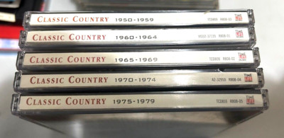 Time Life Classic Country cd lot 5 cds sets 1950 -1979 | eBay