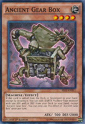 Ancient Gear Box SR03-EN011 YuGiOh Machine Reactor* Structure Deck | eBay