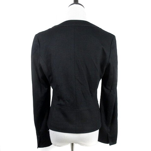 [Japan Used Fashino] Lautreamont Jacket Collarless Long Sleeve Wool ...