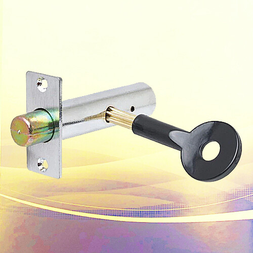 Universal Multicolor Steel Door Security Rack Bolt Star Key 80mm ***Key ...